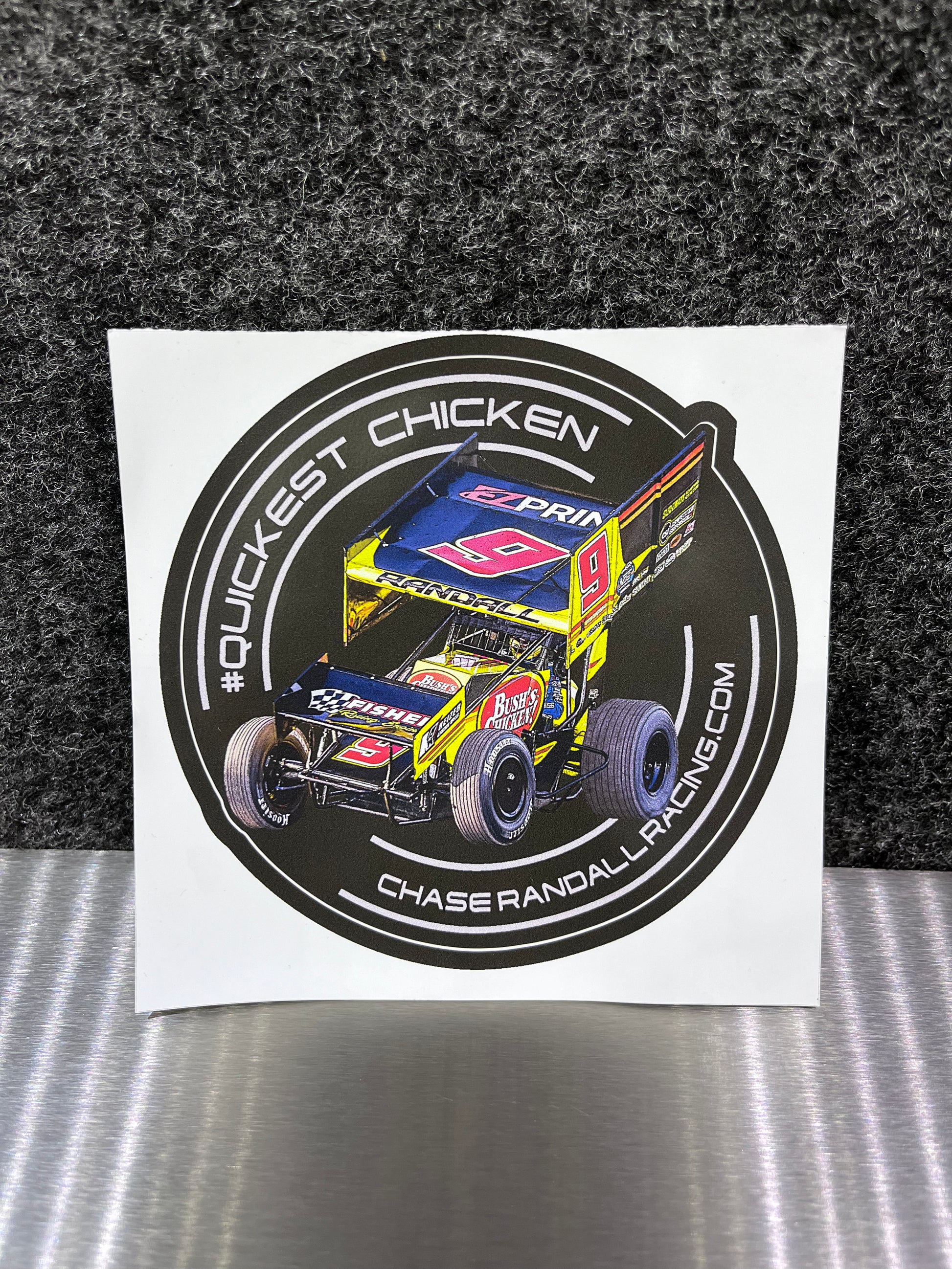 Quickest Chicken Sticker – Chase Randall Racing